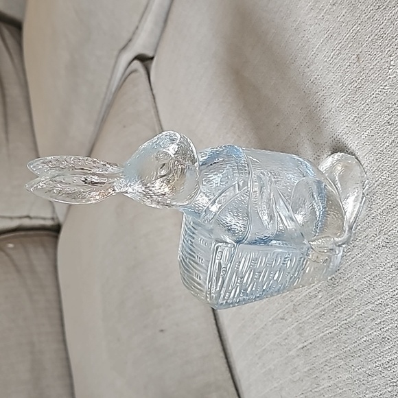 Art | Vintage Glass Bunny Candy Dish | Poshmark